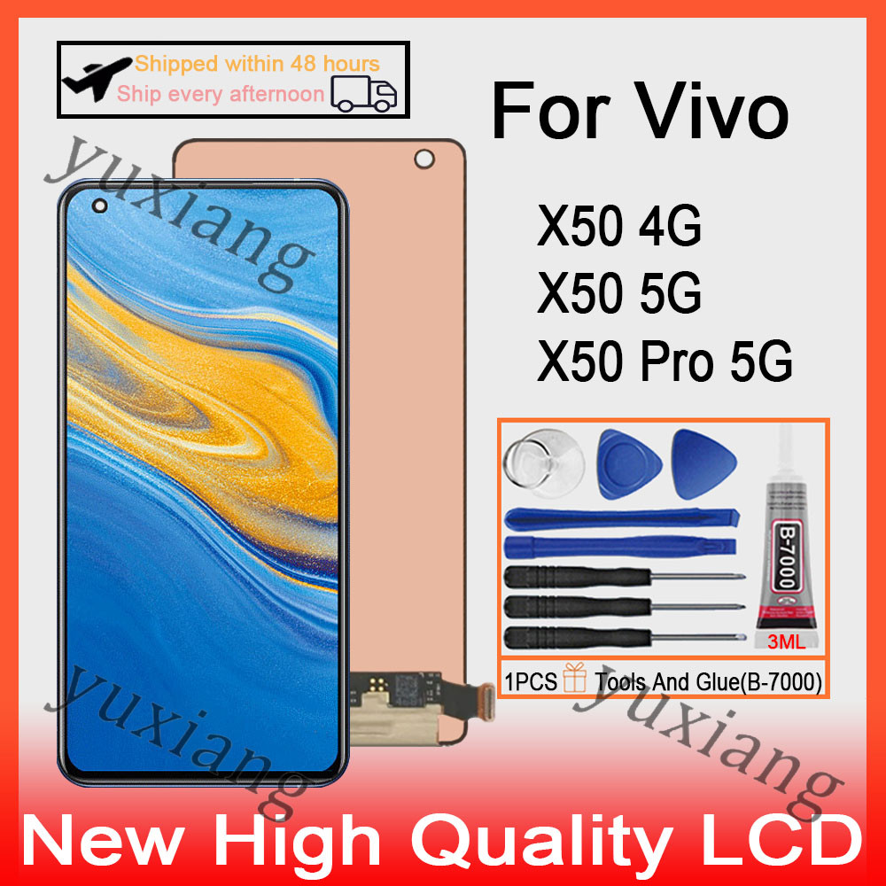 AMOLED TFT For Vivo X50 4G 5G X50 Pro LCD Display Touch Screen ...
