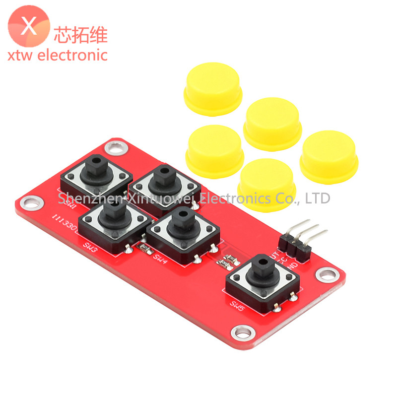 Electronic Building Block AD Keyboard Simulation Keyboard Module Suitable for Game Keys | Shopee ...