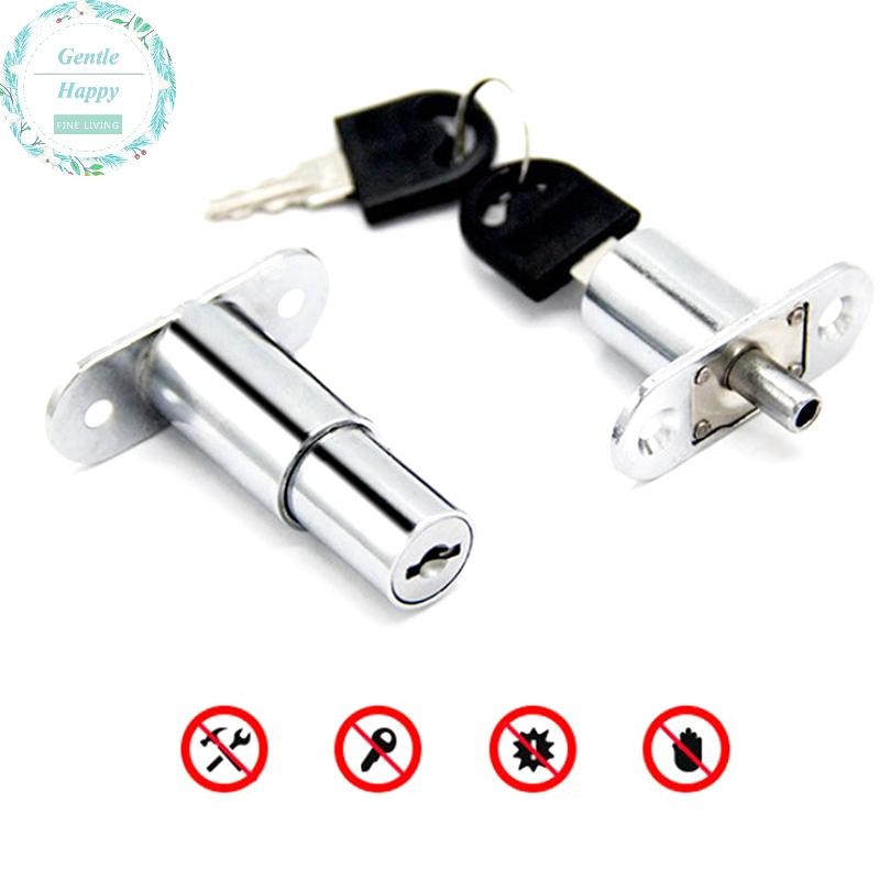 GentleHappy Drawer Push Lock Sliding Door Showcase Cupboard Cabinet ...