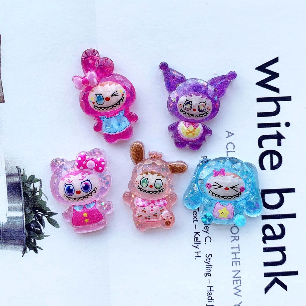 Cartoon Sanrio Jibits Crocks Labubu Crocs Pin Pochacco Jibbits Kuromi ...