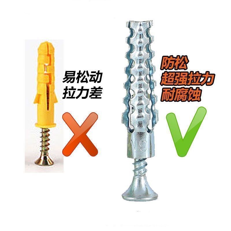 Iron Expansion Screw Sawtooth Gecko Self-Tapping Screw Cement Wall ...