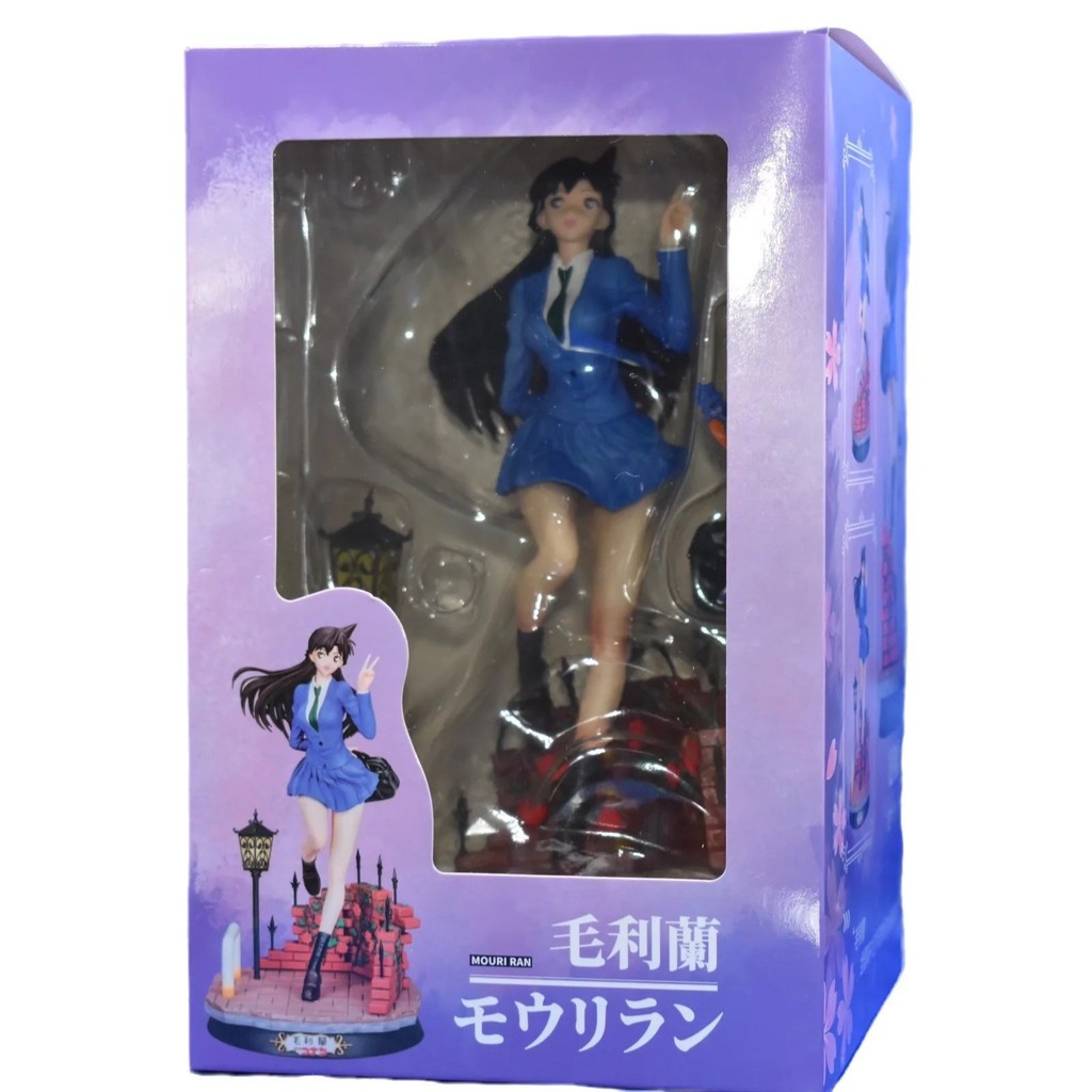 Detective Conan GK Ran Mouri Shinichi Kudo Diorama Statue Scene Model ...