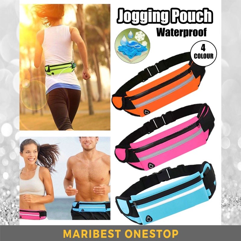 Unisex Sports Bag Running Waist Bag Jogging Waterproof Cycling Bum Bag