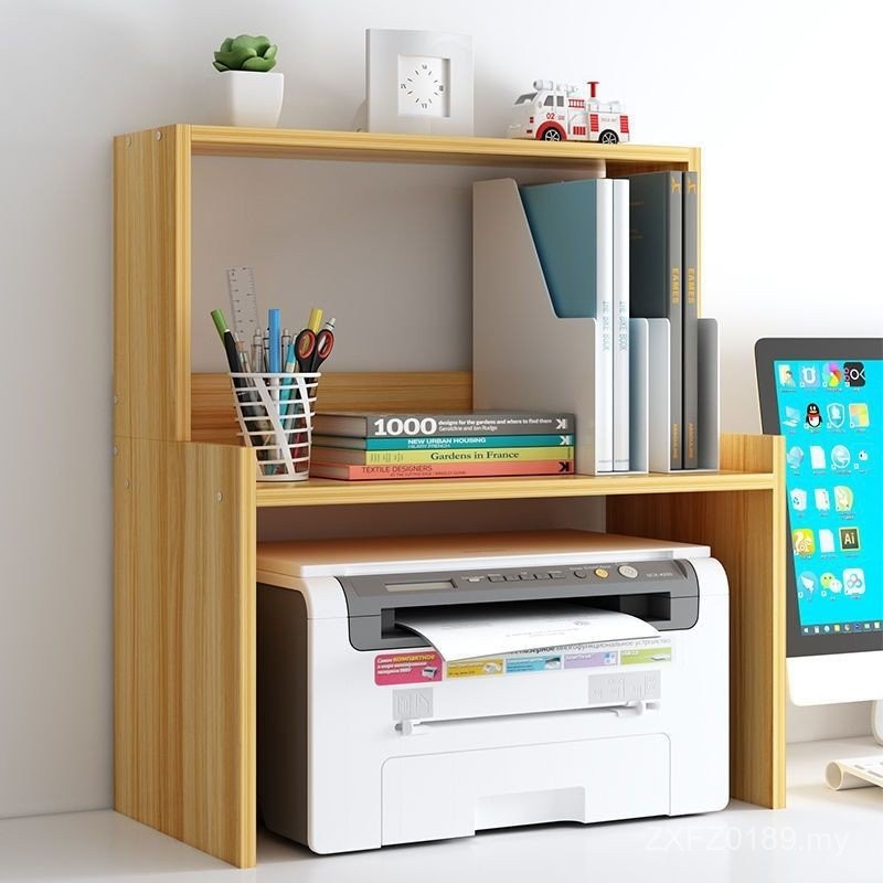 Printer Storage Office Bookshelf Desktop Bracket Shelf Shelf Desktop ...