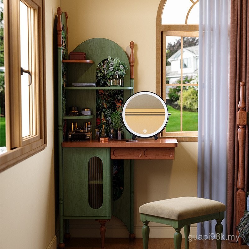 [4400 People Collection] French Retro Dressing Table Small Apartment ...
