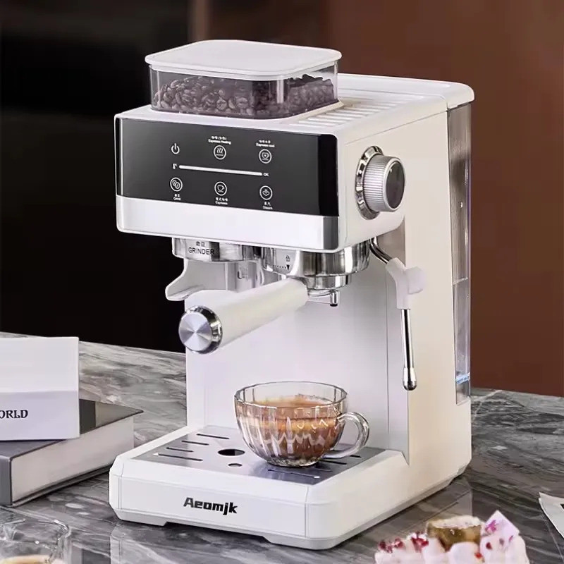 Italian Semi-automatic Coffee Machine Hot and Cold Double Extract ...