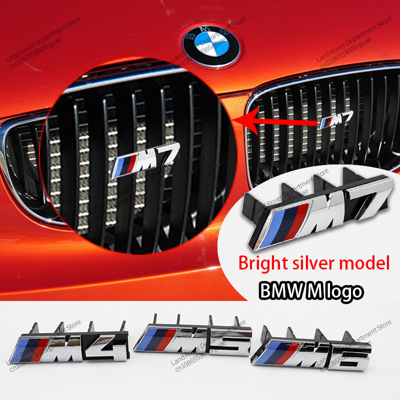 3D Metal Front Grille Emblem Sticker For BMW M1 M2 M3 M4 M5 M6 M7 M8 ...