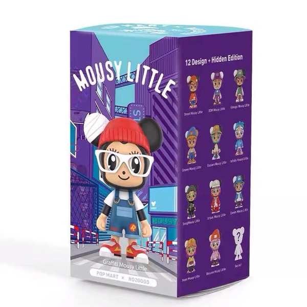 Genuine Guarantee POPMART POPMART Little MOUSYLITTLE Trendy Generation ...
