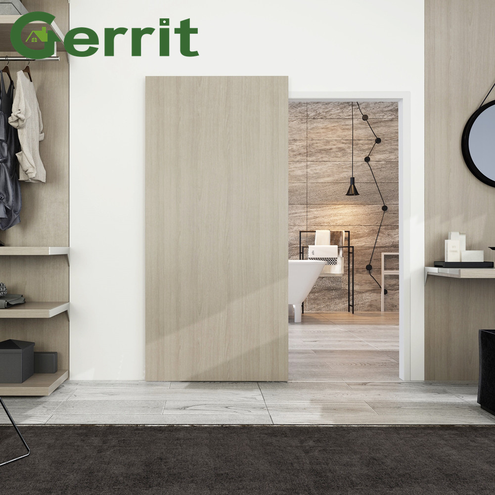 Ghost Concealed Soft Close Sliding Barn Door Track Floating Back Hidden ...