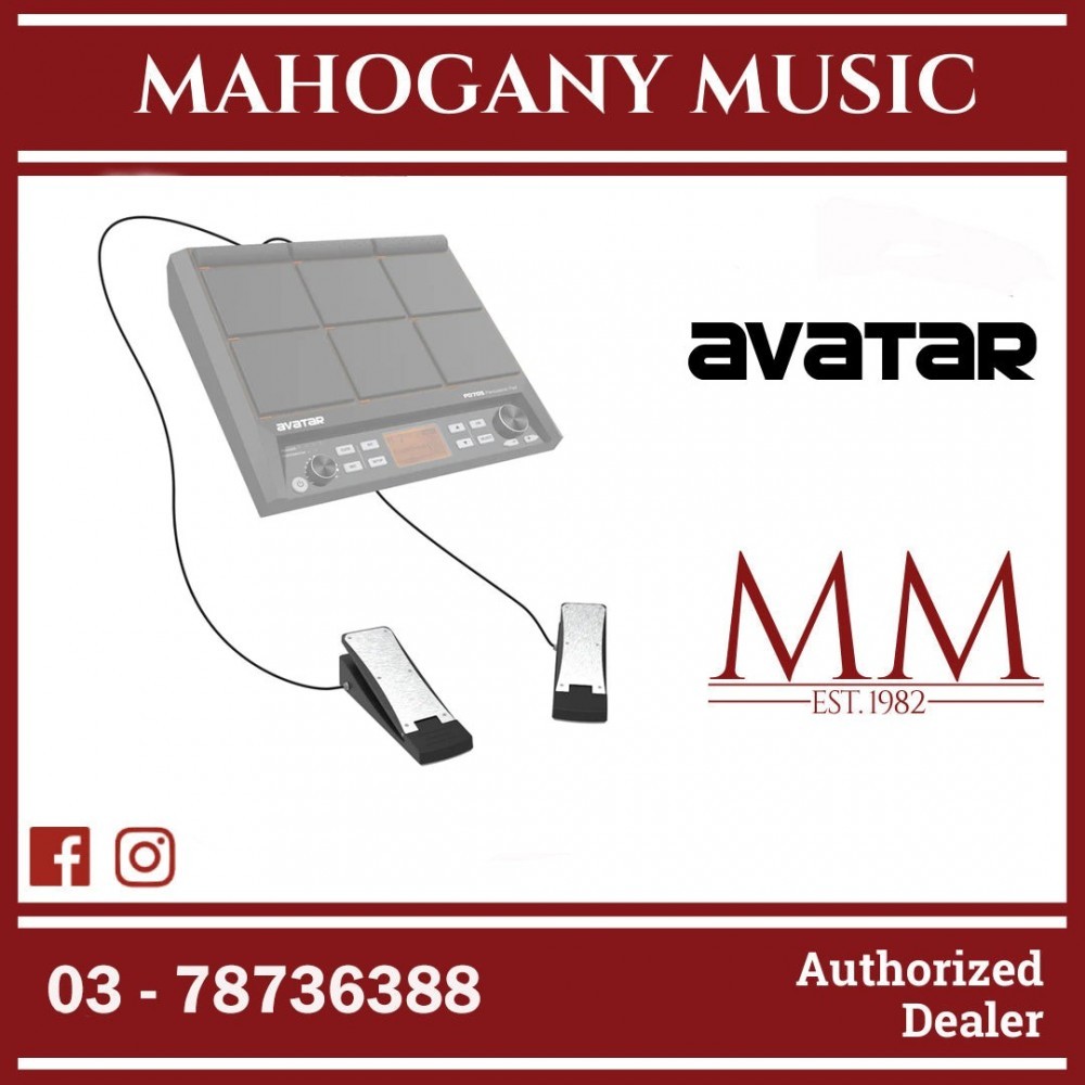 AVATAR HiHat / Bass Drum Pedal for Avatar PD705 Tabletop Drum Kit ...