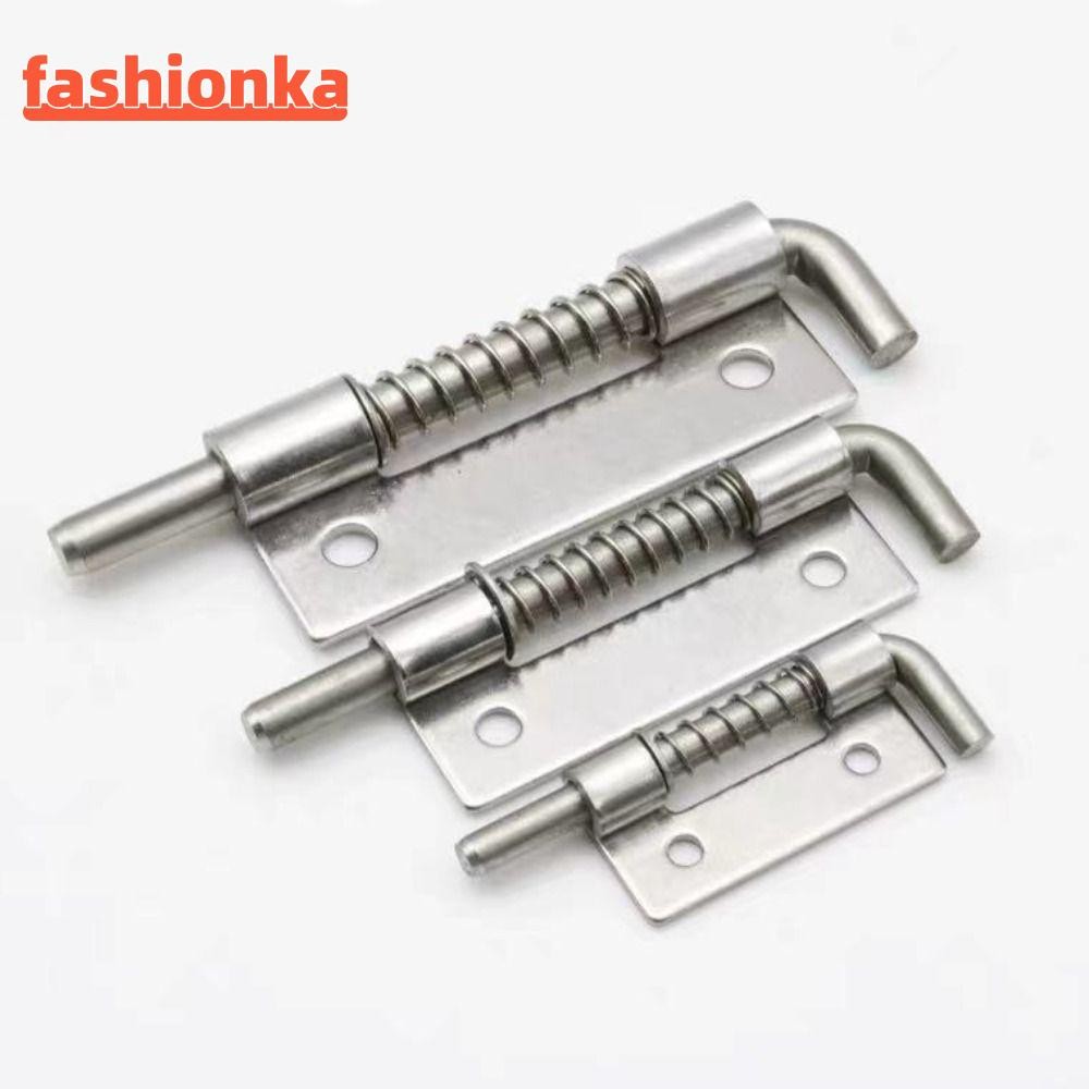 FASHIONKA Spring Loaded Door Lock Bolts, Anti-theft Padlock Clasp Door ...