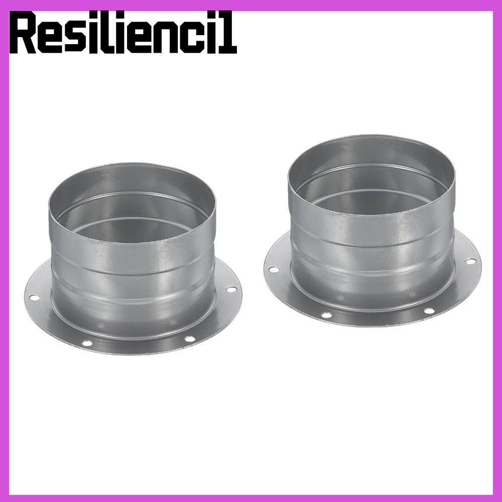 RESILIENCI1 Metal Straight Pipe, 3/4/5/6/8 inch Galvanized Iron Duct ...
