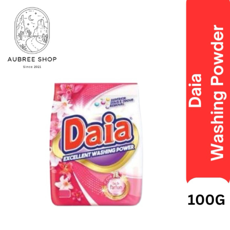 DAIA Excellent Washing Detergent Powder 100g [Eau De Parfum] | Shopee ...