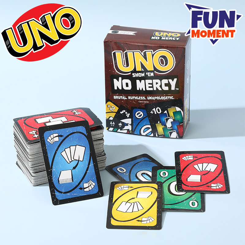 Fun Uno Cards Game 108 Beautiful Patterns 2-7 Players Brain Training ...