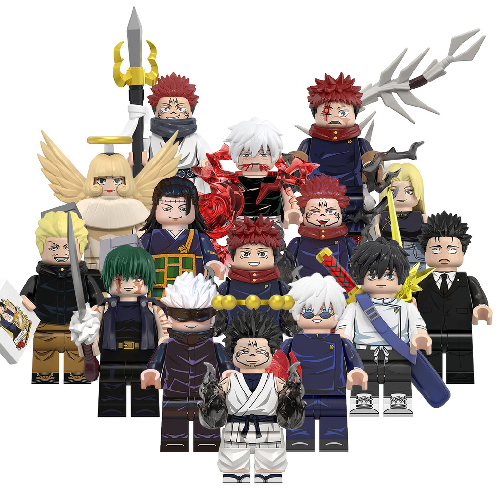 Anime Jujutsu Kaisen Action Figures Gojo Satoru Zenin Maki Ryomen ...