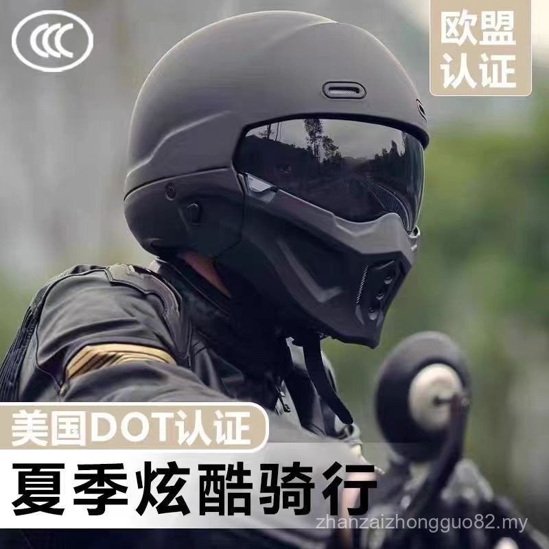 3c Certified Scorpion Helmet Summer Sunscreen Retro Motorcycle Helmet ...