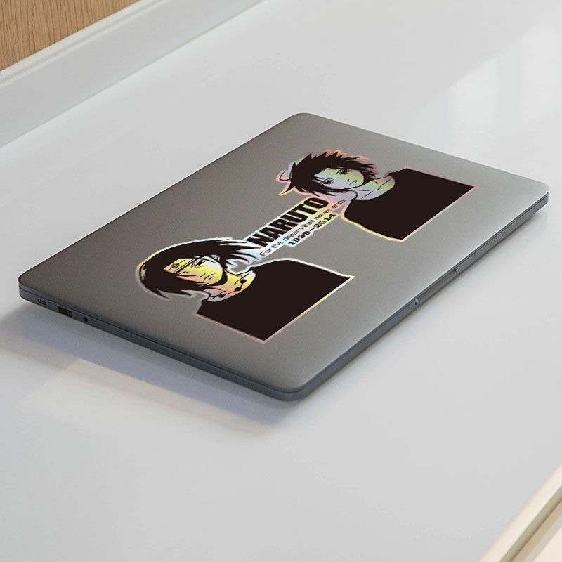 Sancheng3c131411 T Trendy Naruto Anime Laser Stickers Colorful Wall ...