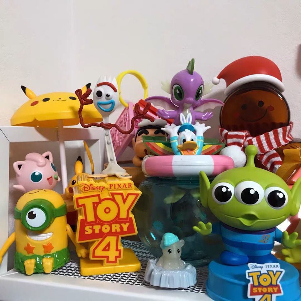 JOY Figure Toys Random Mcdonalds Mcd Burger King KFC Happy MealKids ...