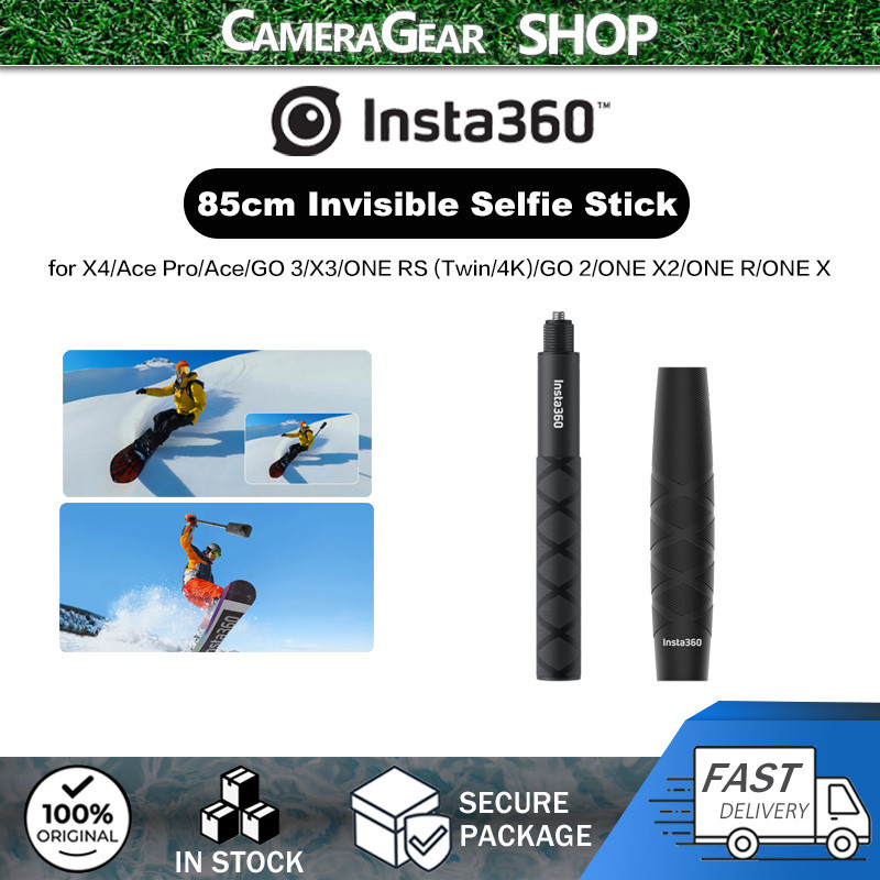 Original Insta360 85cm Invisible Selfie Stick for X4/Ace Pro/Ace/GO 3 ...
