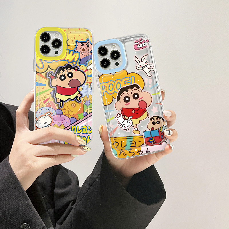 Cute Cartoon Crayon Shin-chan Casing Soft TPU Back Cover For Samsung ...