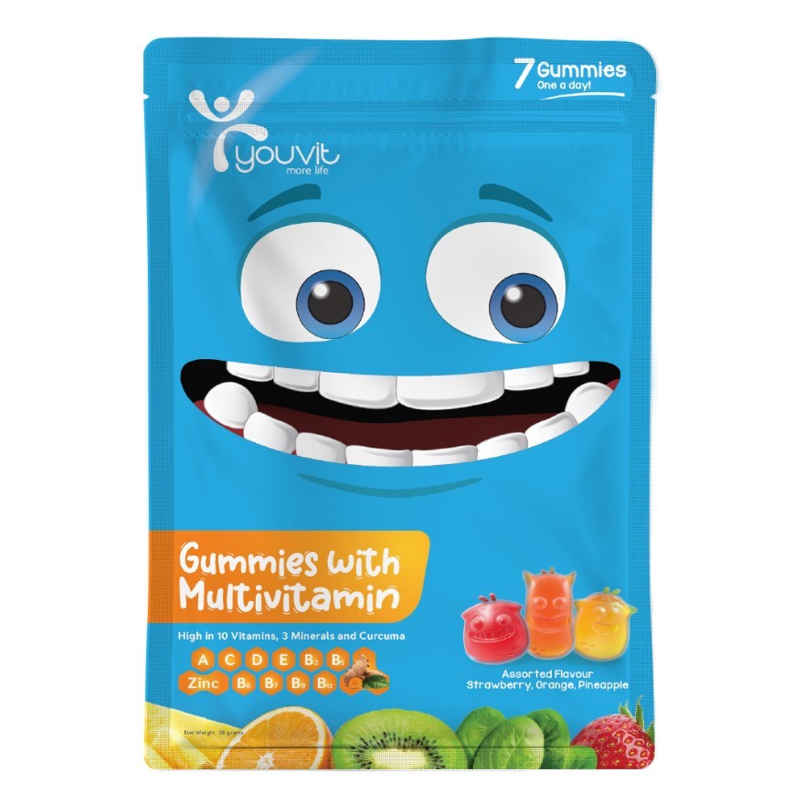 YOUVIT Kids Multivitamin Gummies 7s | Shopee Malaysia