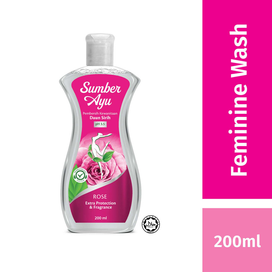 SUMBER AYU Feminine Hygiene Wash Rose 200ml | Shopee Malaysia