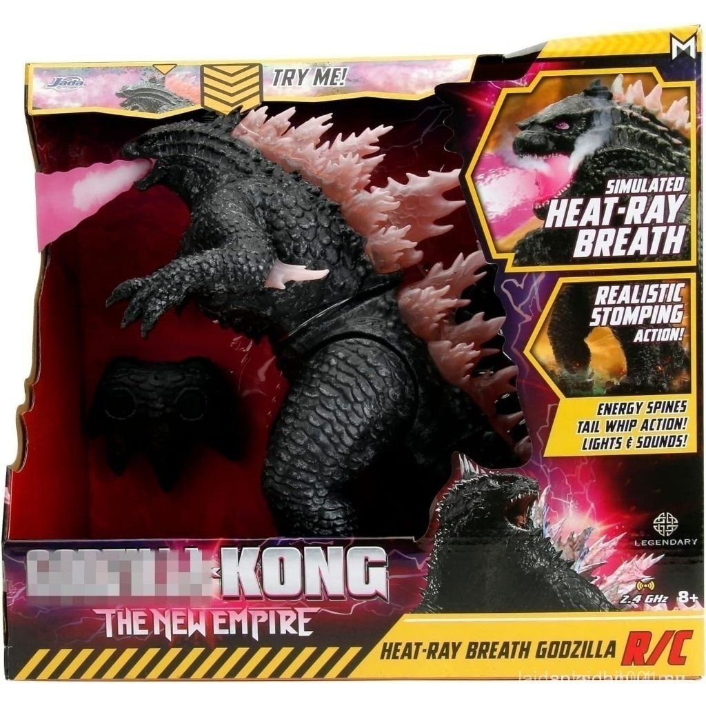 12.5" Godzilla X Kong The New Empire Heat-Ray Breath Godzilla Remote ...