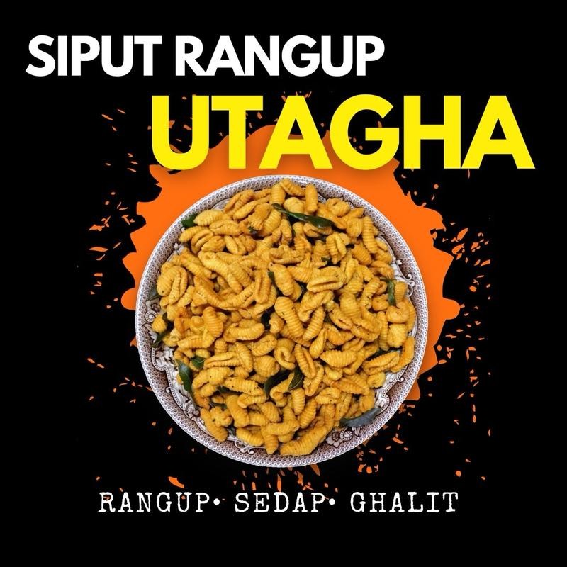 KUIH SIPUT RANGUP UTAGHA Snacks ( Original - Rempah Kari ) Makanan Food ...