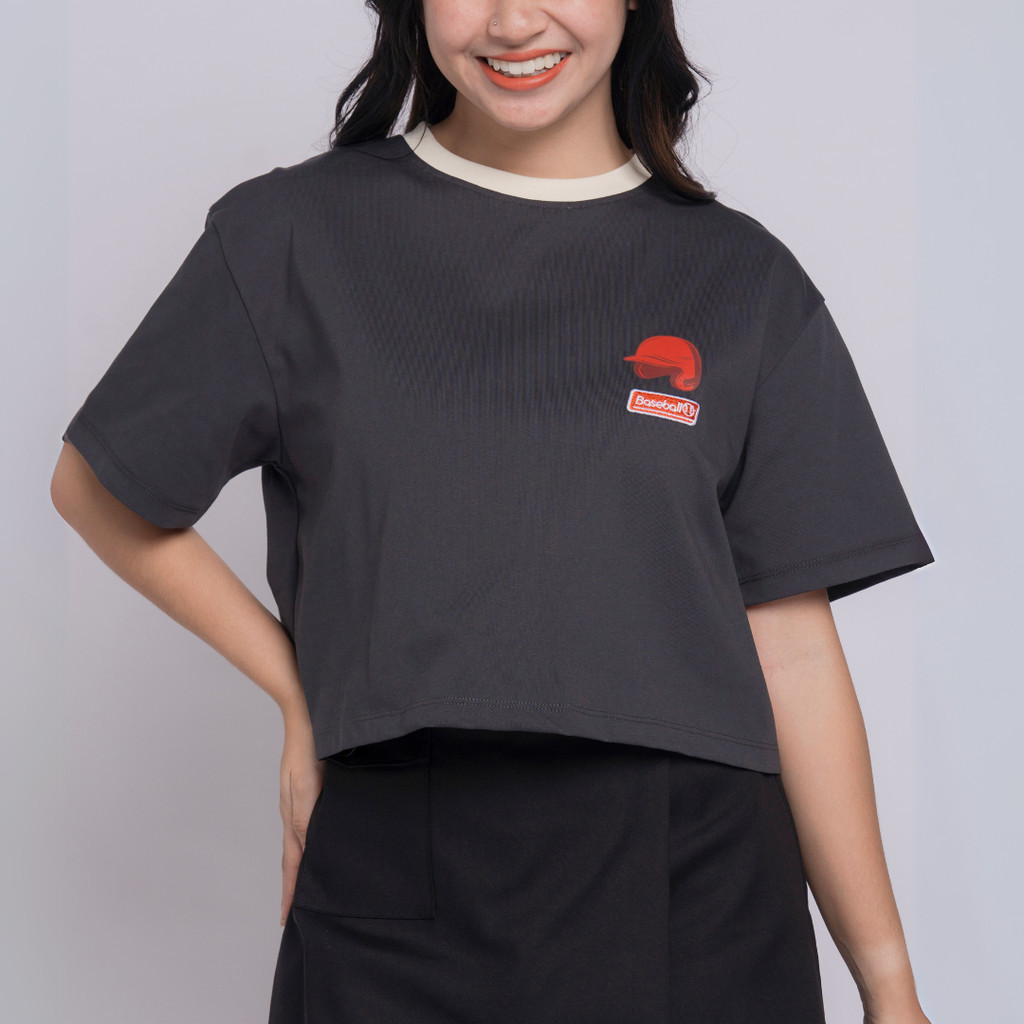 Colegacy Women’s Crop Tee Baseball Collection Shirt Vol 1 (S-XL ...