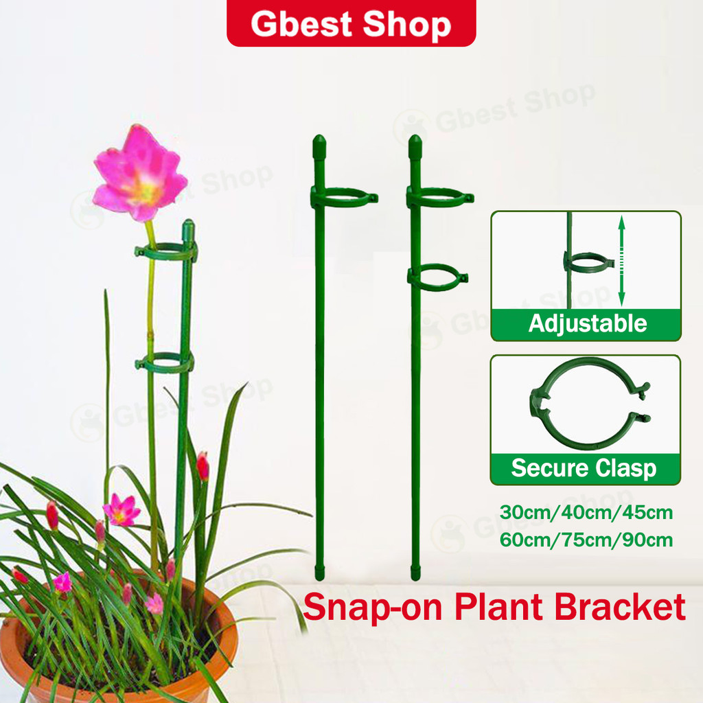 Adjustable Plant Support stand Kit garden stick Flower Pole plants ...
