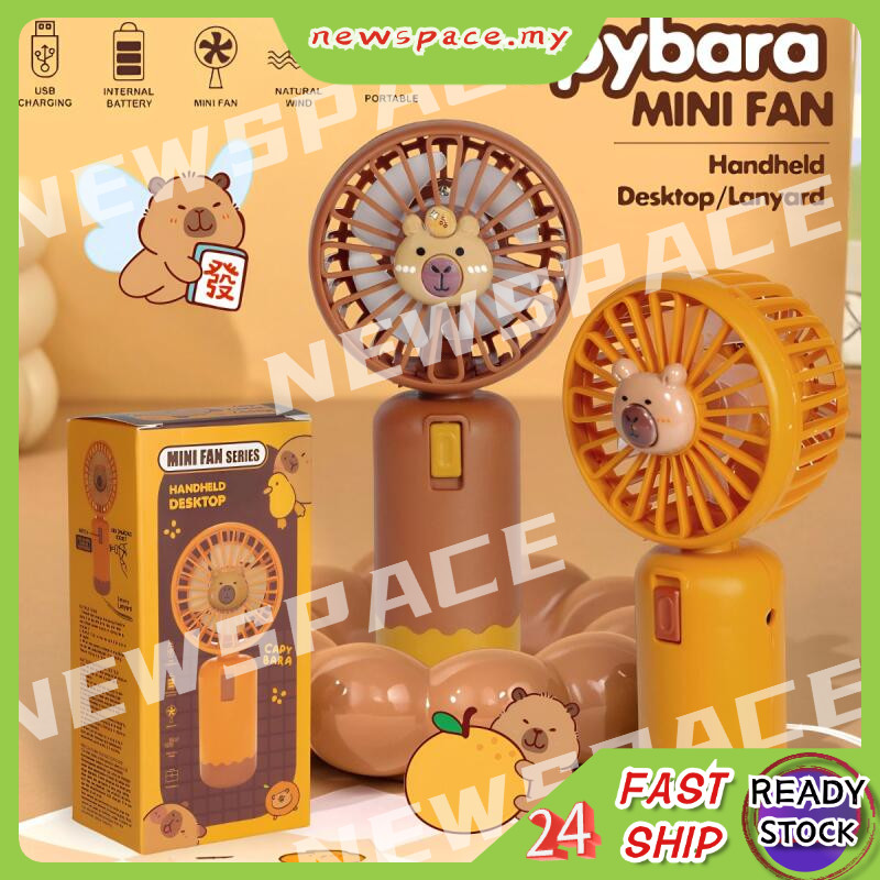 Portable Kuromi Capybara USB Mini Fan Cinnamoroll Melody Kipas Mini ...
