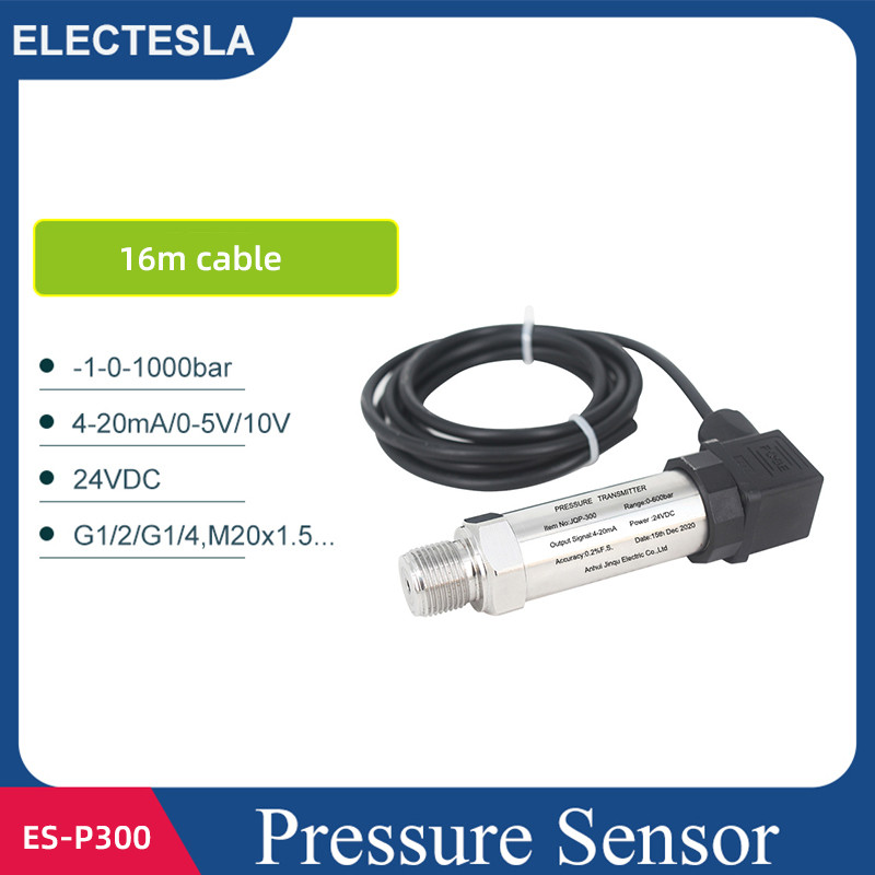 1 bar Pressure Sensor Diffused Silicon Pressure Transmitter 4-20mA Air ...