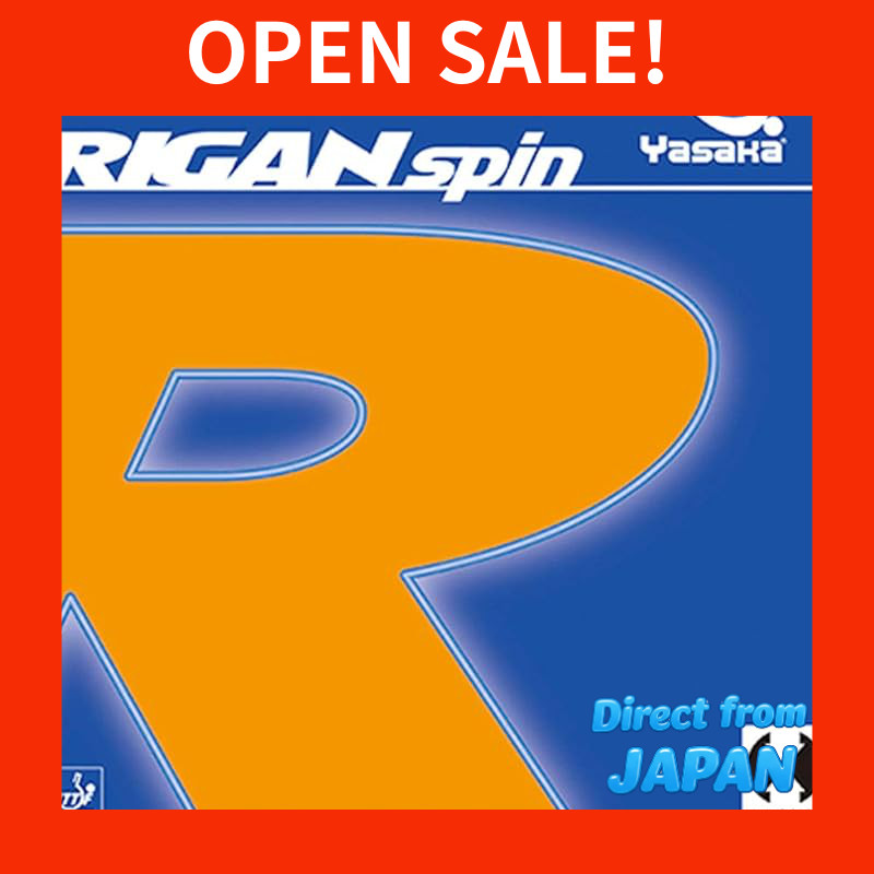 【Direct from JAPAN】 Yasaka Table Tennis Rubber - Rigan Spin - B-86 ...