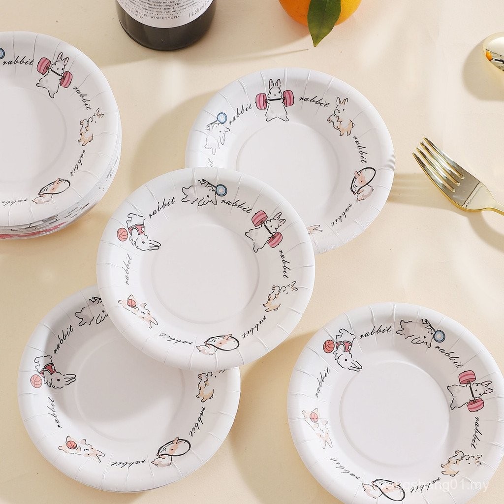 [500 Simple Spit Bone Plate Household] Party Party Cartoon Fruit Plate ...