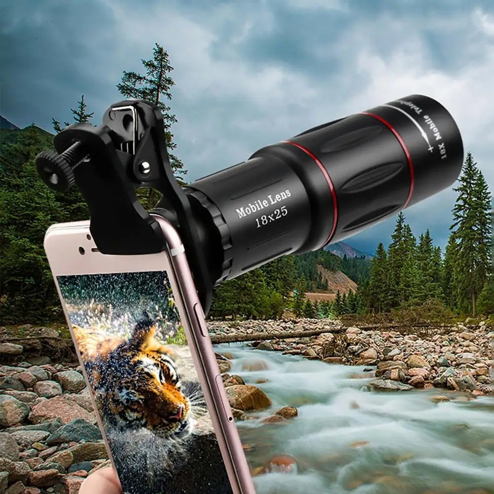 New Mobile Phone Telephoto Lens Universal External Zoom Camera Lens 18 ...