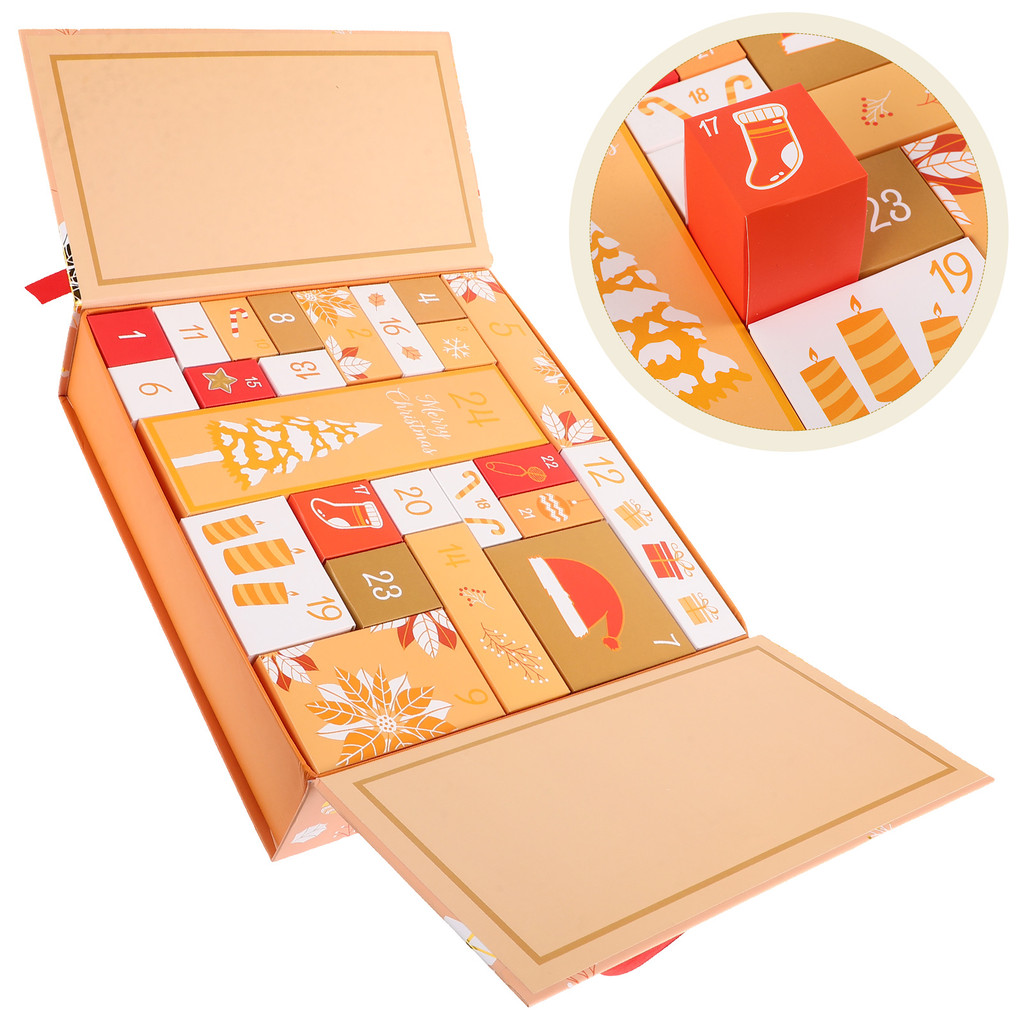 Diy Christmas Advent Calendar Boxes 24 Days Advent Countdown Boxes ...