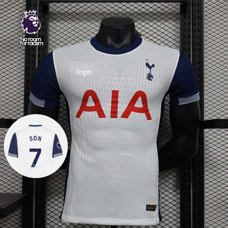 Tottenham Hotspur Home Shirt 2024/25【Player Version】Men's Home Jersey ...