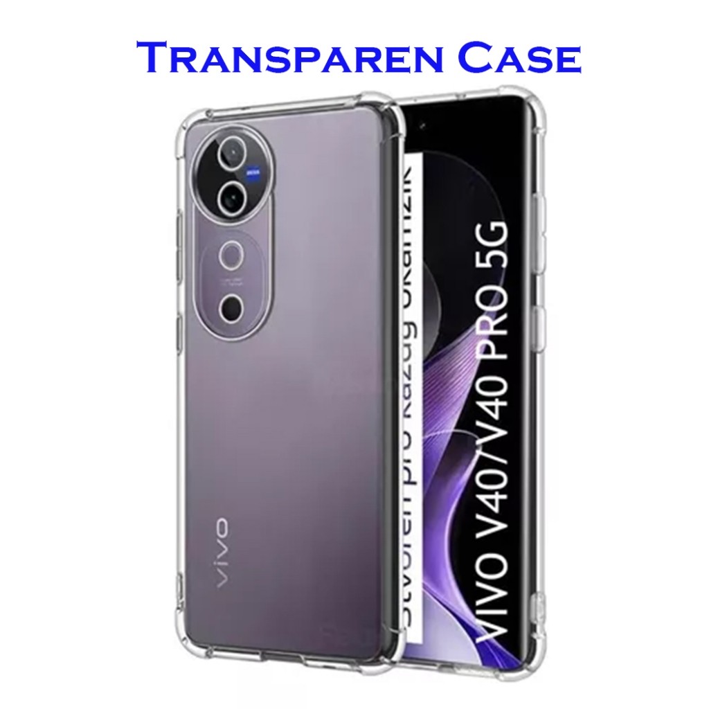 Vivo V40 5G / Y100 5G / X100 Pro / X90 / Pro / X80 Pro / X70 Pro / X60 Pro Transparent ...