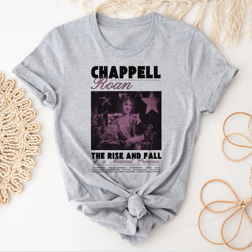 Chappell Roan tshirt teen Pop Culture Punk Gothic Graphic kawaii Y2k ...