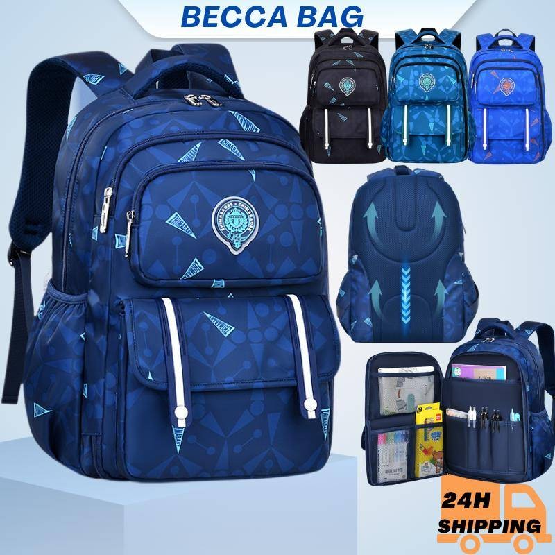 In stock)Primary children student school bag for kids boy bagpack ...