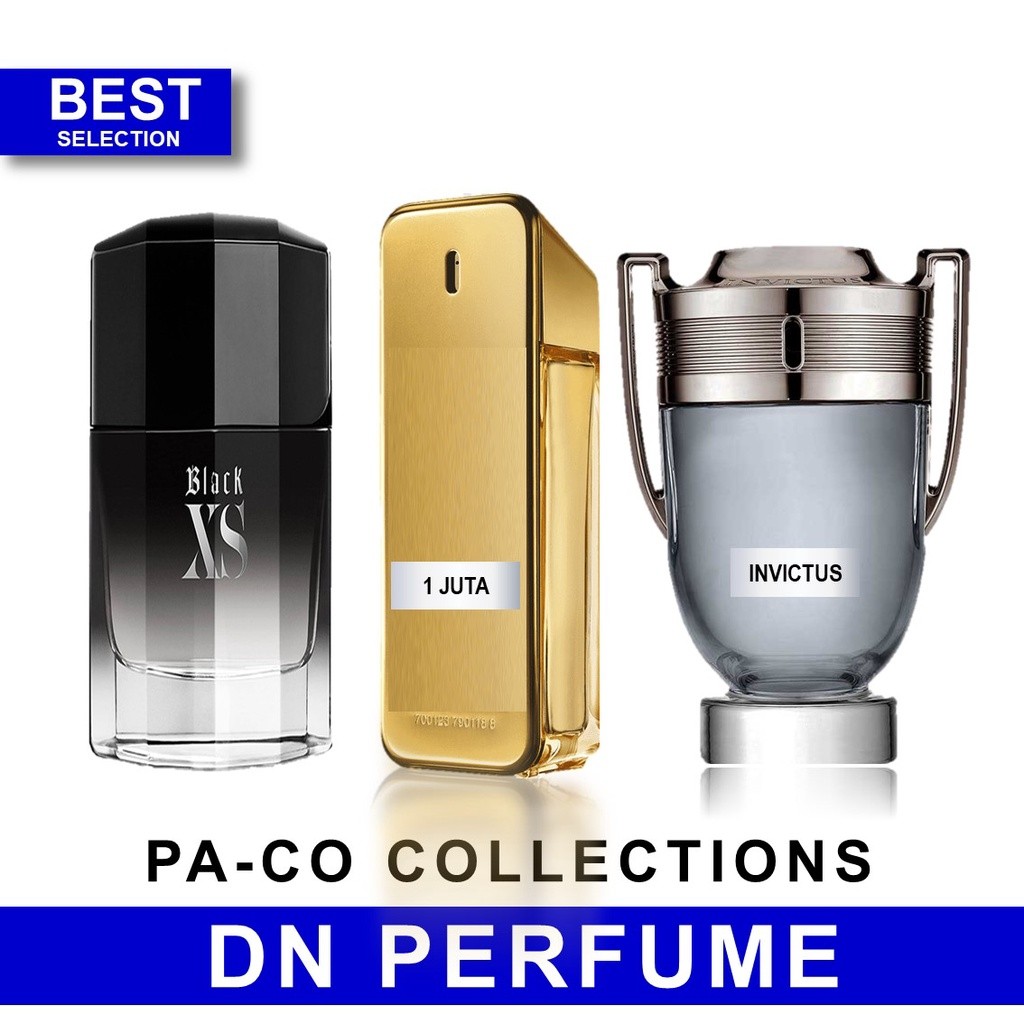PERFUME PA-CO RABANE 1 MILLION INVICTUS BALCK XS OLYMPEA VIRAL TAHAN ...