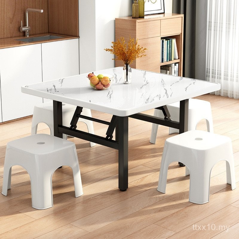 Foldable Table Dining Table Dining Table Household Rental House ...