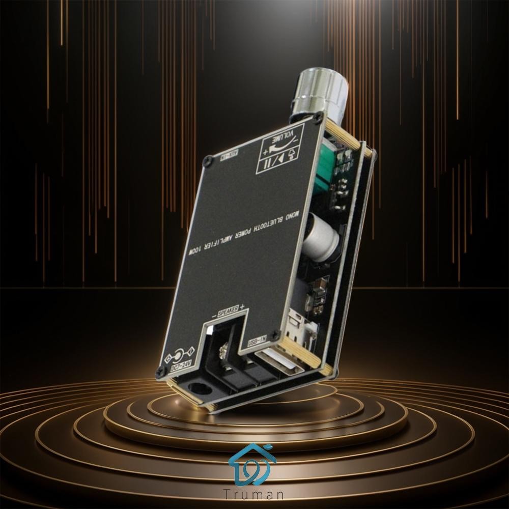 ZK-1001B Mono 100W Audio Power Amplifier Module Bluetooth-Compatible 5. ...