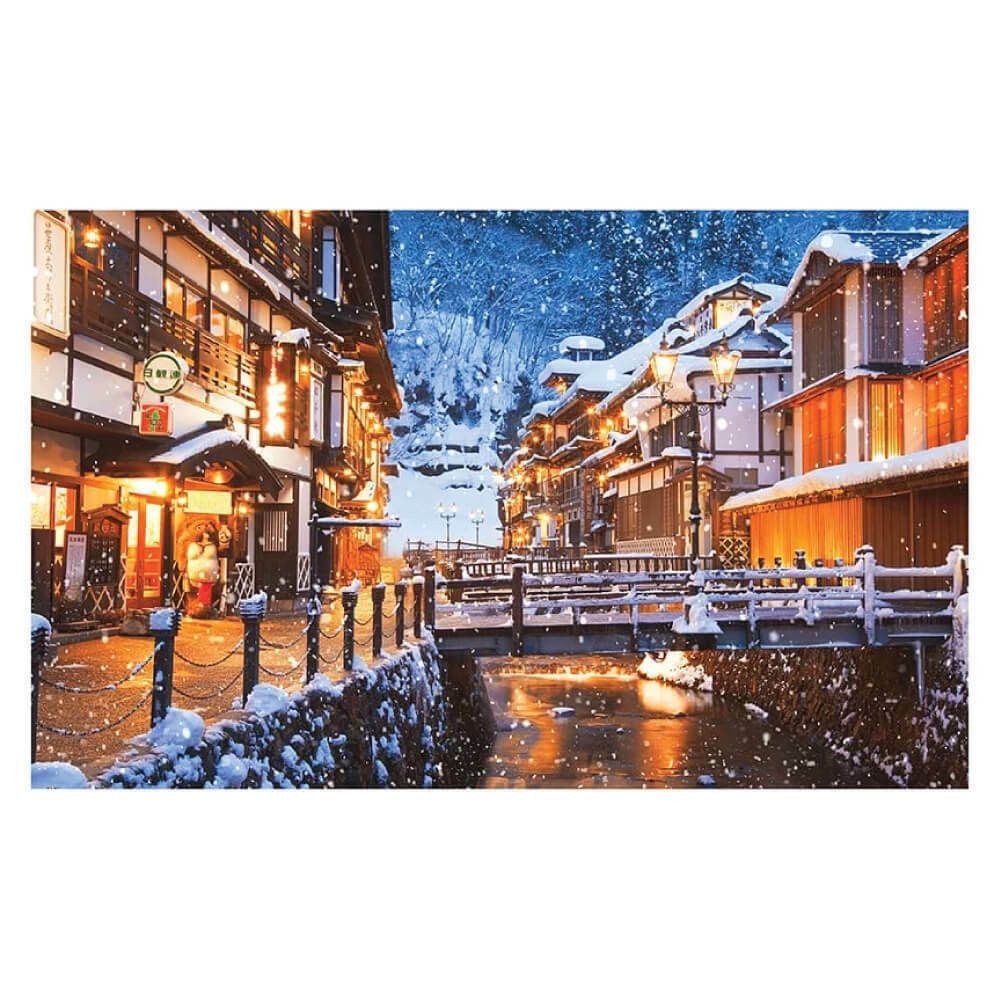 Pintoo(2D Puzzle_1000PCS) - Ginzan Onsen Hot Spring, Japan | Shopee ...