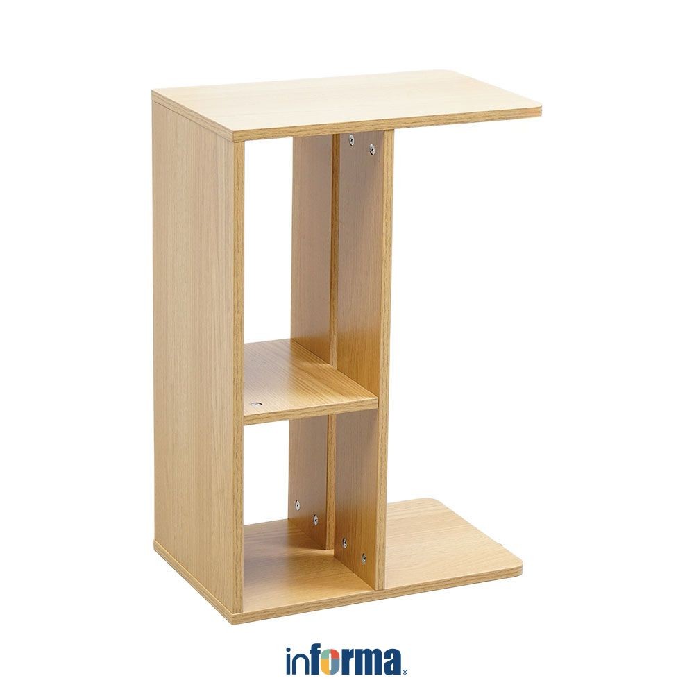 Informa Flip Side Table - Brown Oak Multifunctional Table Multipurpose ...