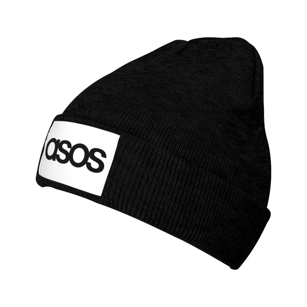 HOT Asos Logo Ski Hip-Hop Warm Elastic Hat Topi Streetwear Knitted Hat ...