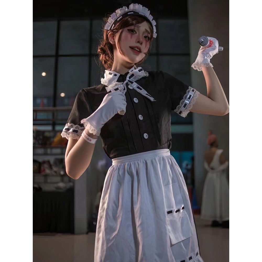 Fifth Personality cos Female Doctor Banquet Maid cosplay Costume Full ...
