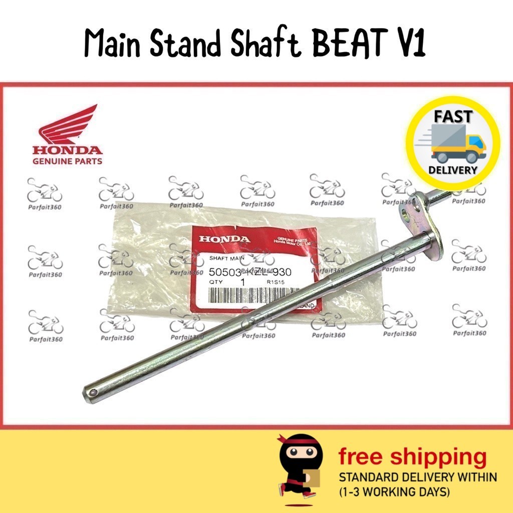 50503-KZL-930 HONDA BEAT V1 Main Stand Shaft Pivot / Sap Tukat Satu 100 ...