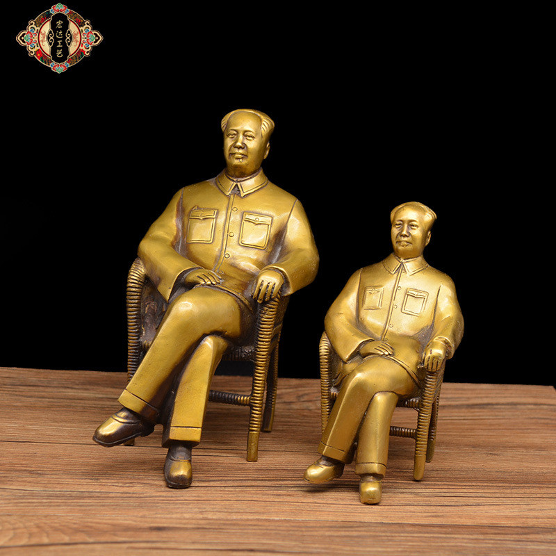 Kerusi Buluh Kerusi Tembaga Hongda alat letak barang Hadiah Patung ...