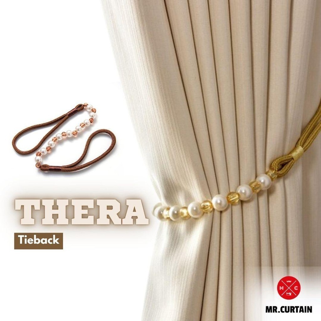 MR.CURTAIN Thera Tali Pengikat Langsir / Curtain Tieback Buckle ...